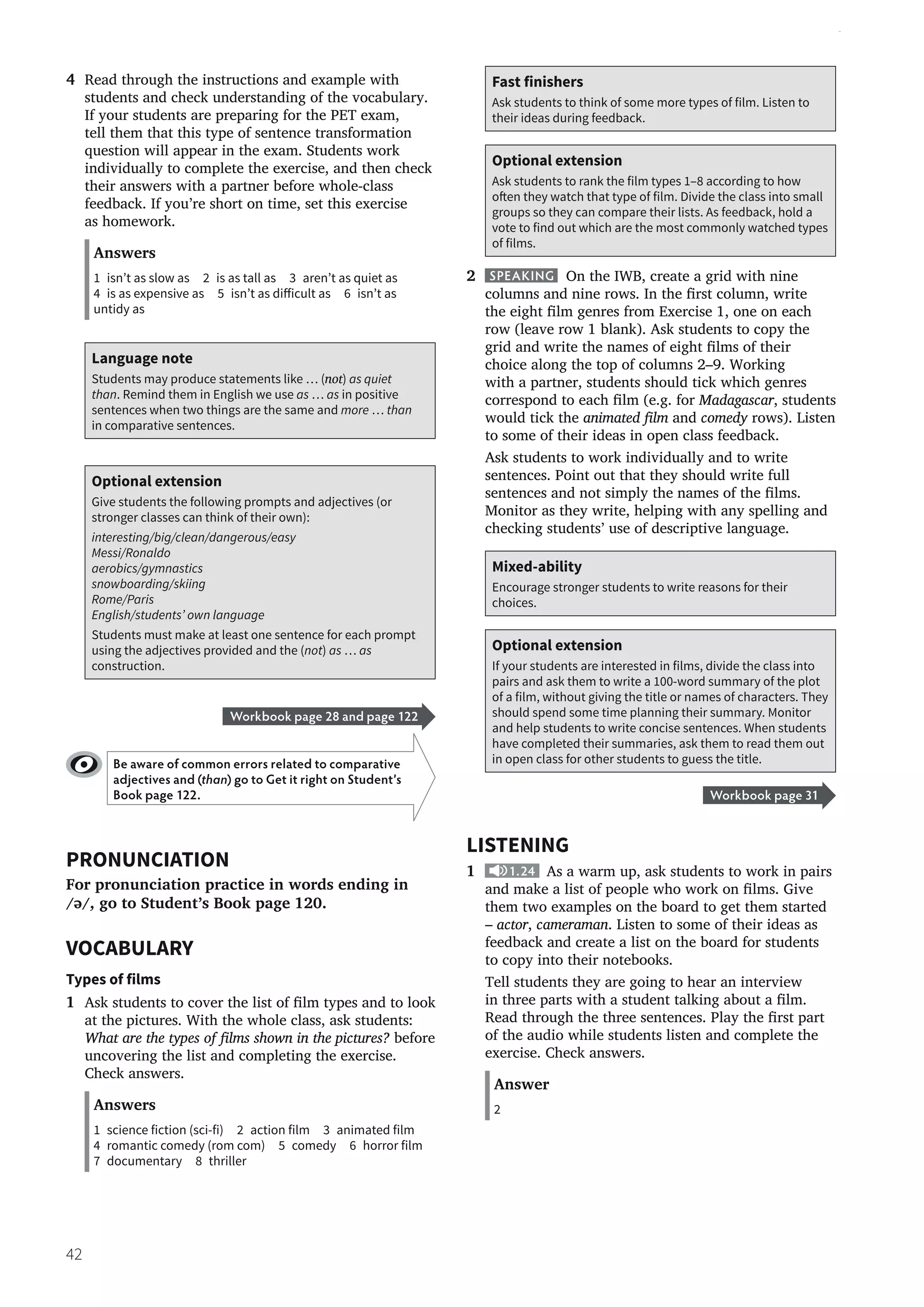 Think 2 Teacher's Book | PDF