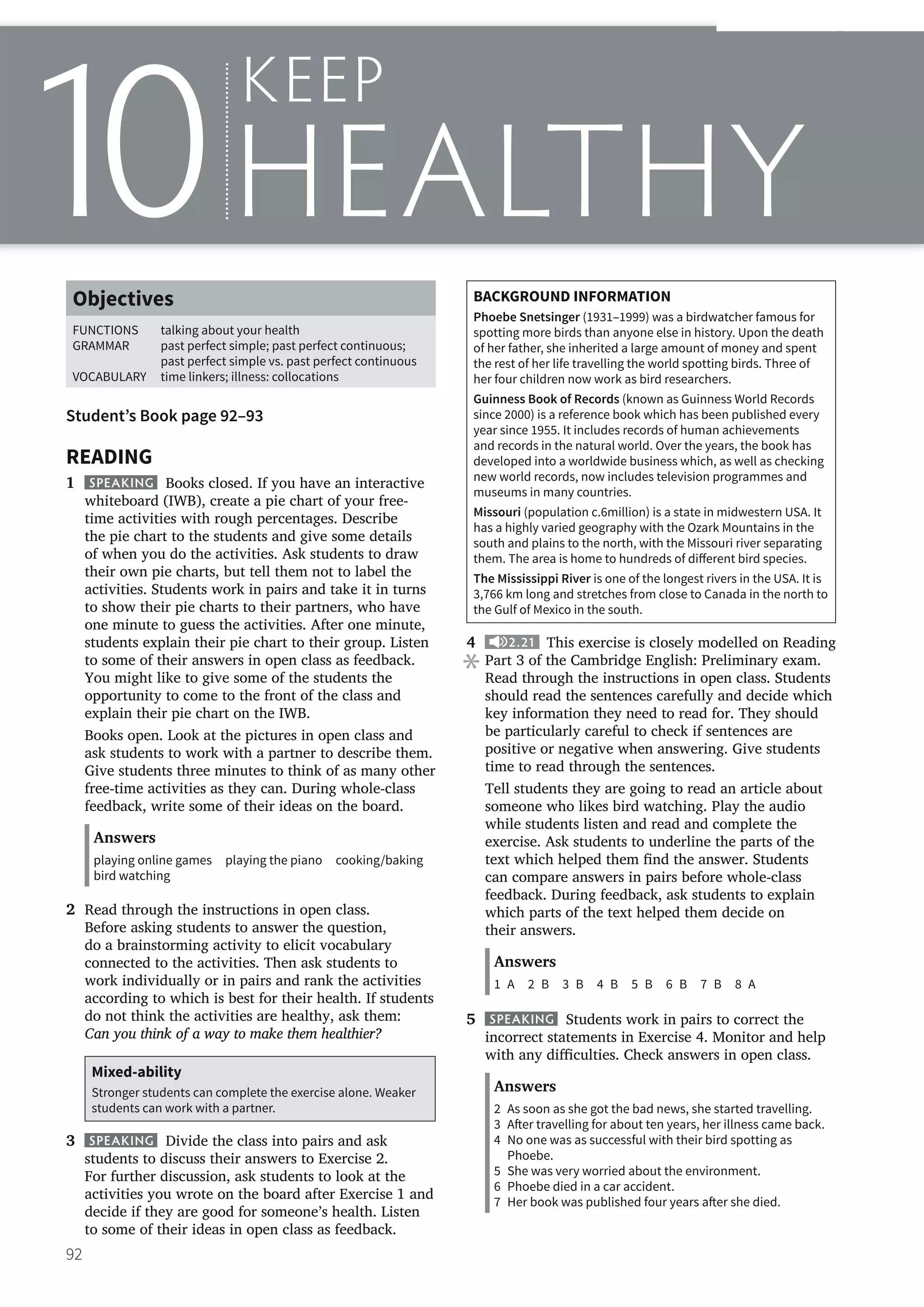 Think 2 Teacher's Book | PDF