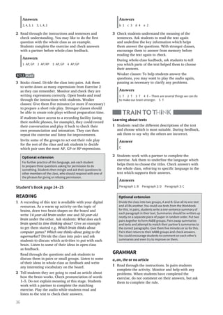 Think 2 Teacher's Book | PDF