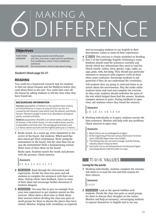 Think 2 Teacher's Book | PDF