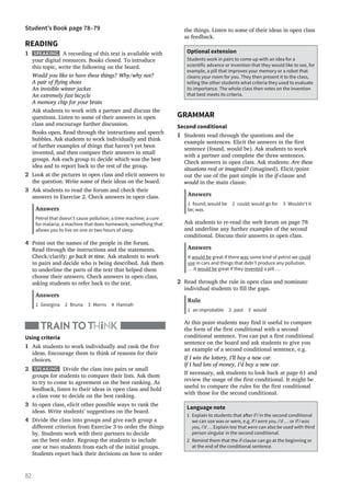 Think 2 Teacher's Book | PDF