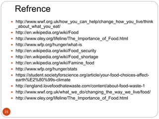 Think about what you eat | PPT