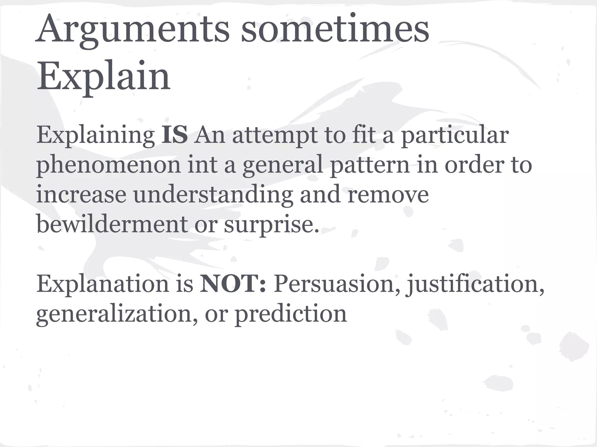 Think again how to reason and argue (recovered) | PPTX