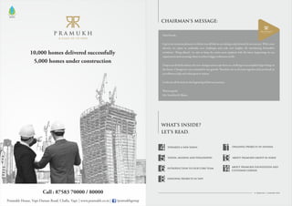 Pramukh Newsletter - Think Ahead Vol. 1 | PDF | Landscaping | Home & Garden