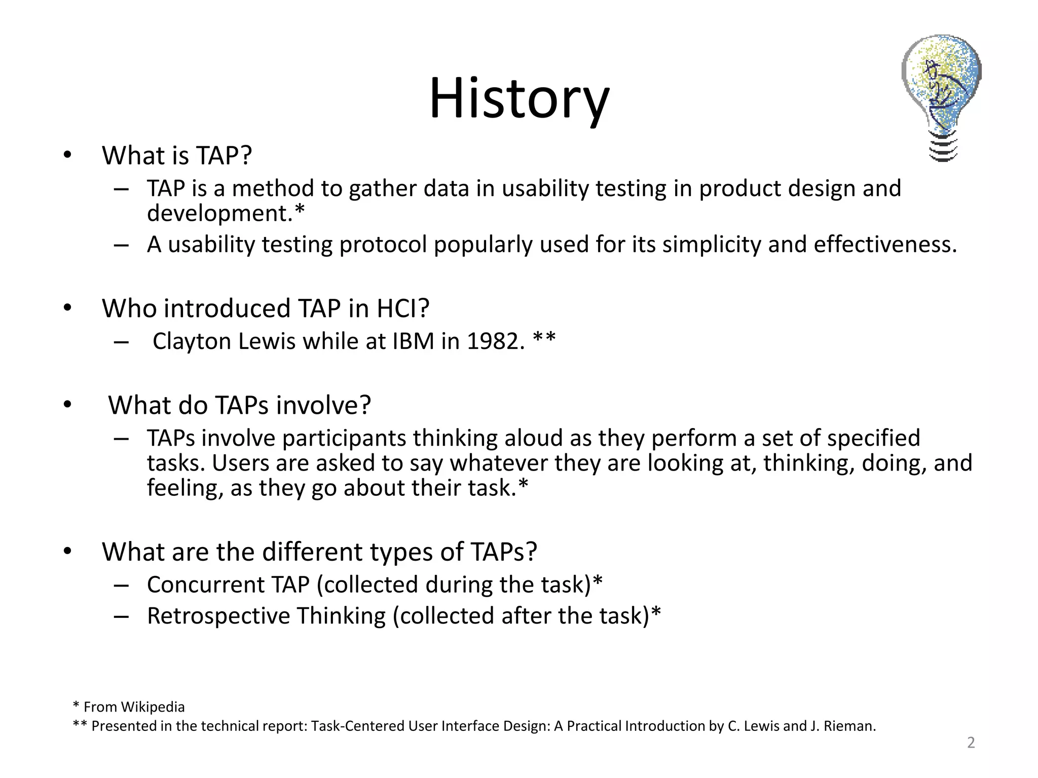 Think aloud protocol a reflection | PPTX