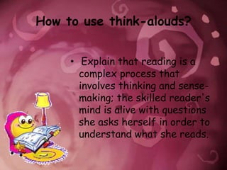 Think alouds | PPTX