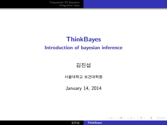 Think bayes | PPT