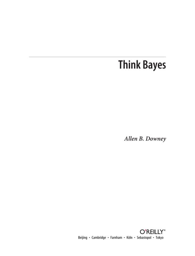 Think bayes | PDF | Science