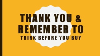 Think before you buy | PDF
