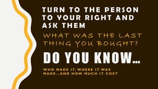 Think before you buy | PPT
