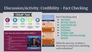 Long, J. & Hicks, J. Think Before you Link, a Fake News Redux ...
