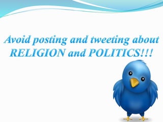 Before you Tweet:: Think | PPT