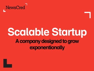 Think BIG - How to Build Scalable Startups | PDF | Startups | Business