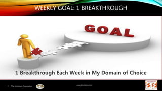 Think breakthrough Weekly Challenge | PPT