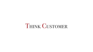 Think Customer - oferta | PDF | Marketing and Advertising | Business