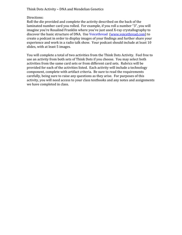 Think dots den start | PDF