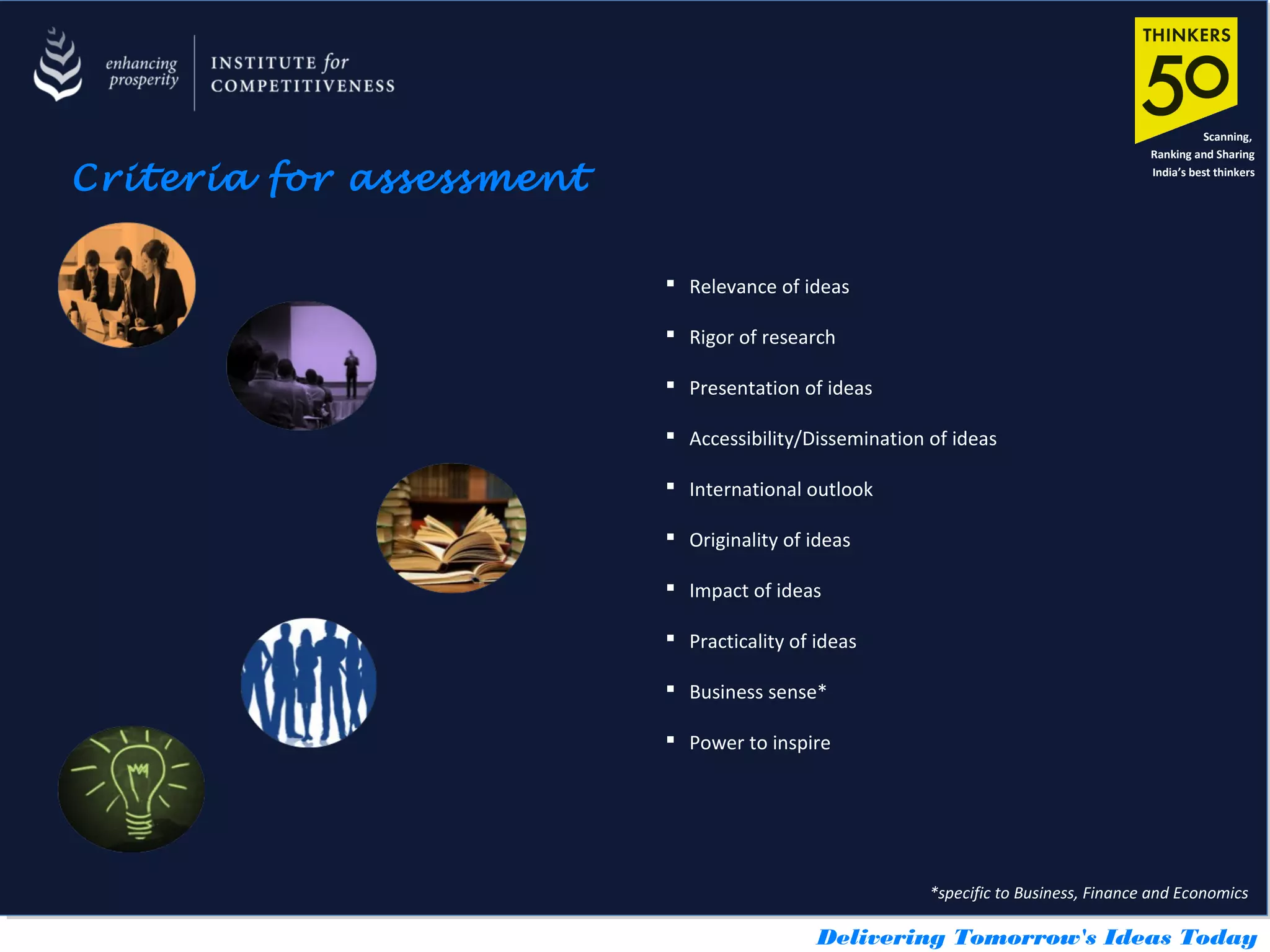 Thinkers50 presentation | PPT