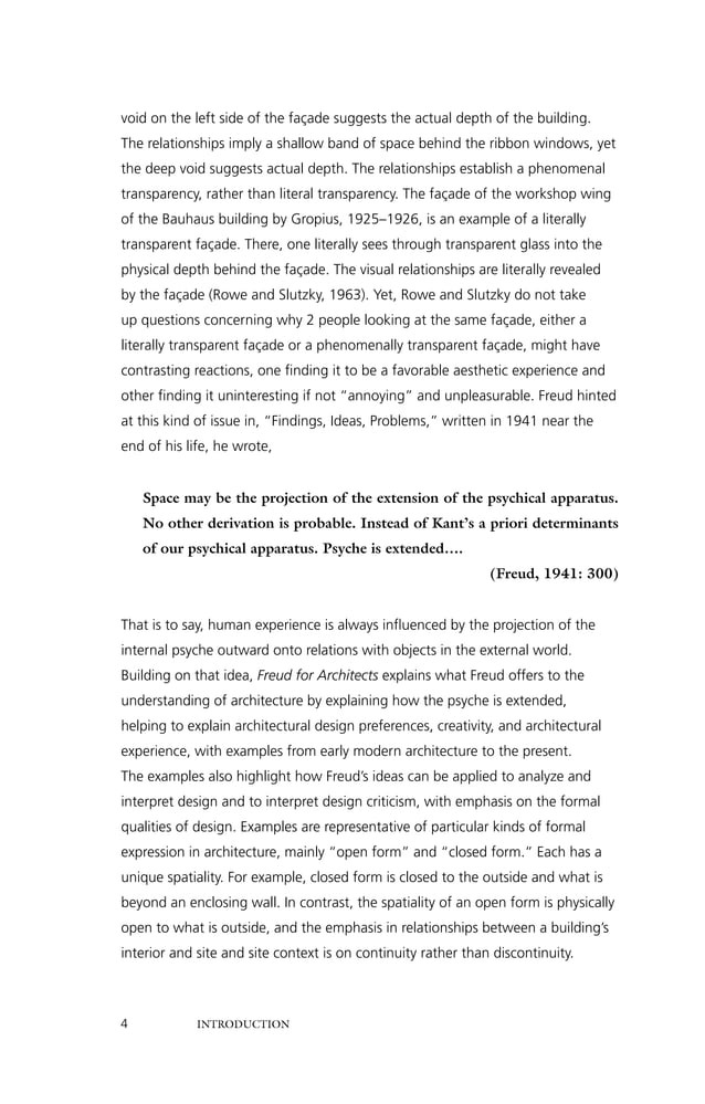 (Thinkers for Architects, 17) John H. Abell - Freud for Architects ...