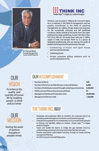 Think inc brochure | PDF