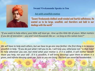 Think in enlightened self interest | PPT