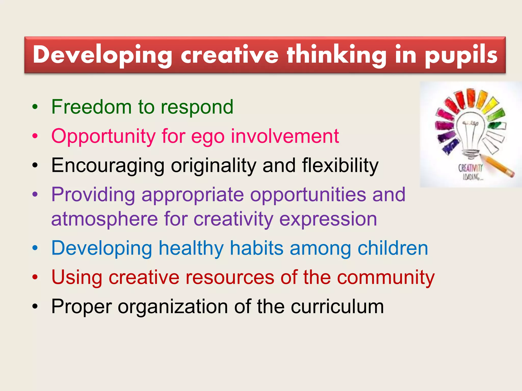 Thinking – types- Convergent thinking, Divergent thinking and Creative ...