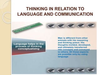 PSYCHOLOGY : COGNITIVE FUNCTION THINKING | PPTX