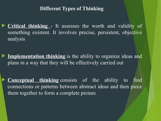 Thinking.pptx . . . . . . . . . . | PPTX