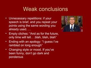 Thinking about conclusions | PPT | Mental Health | Diseases and Conditions