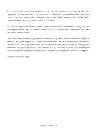 Thinking aloud | PDF