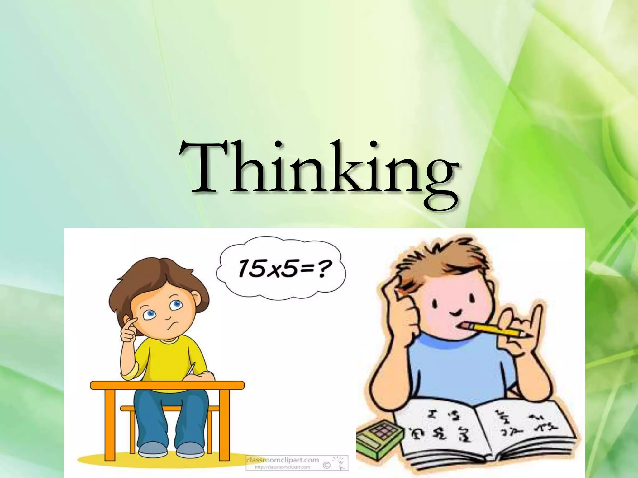 PSYCHOLOGY-Thinking and Problem Solving | PPTX