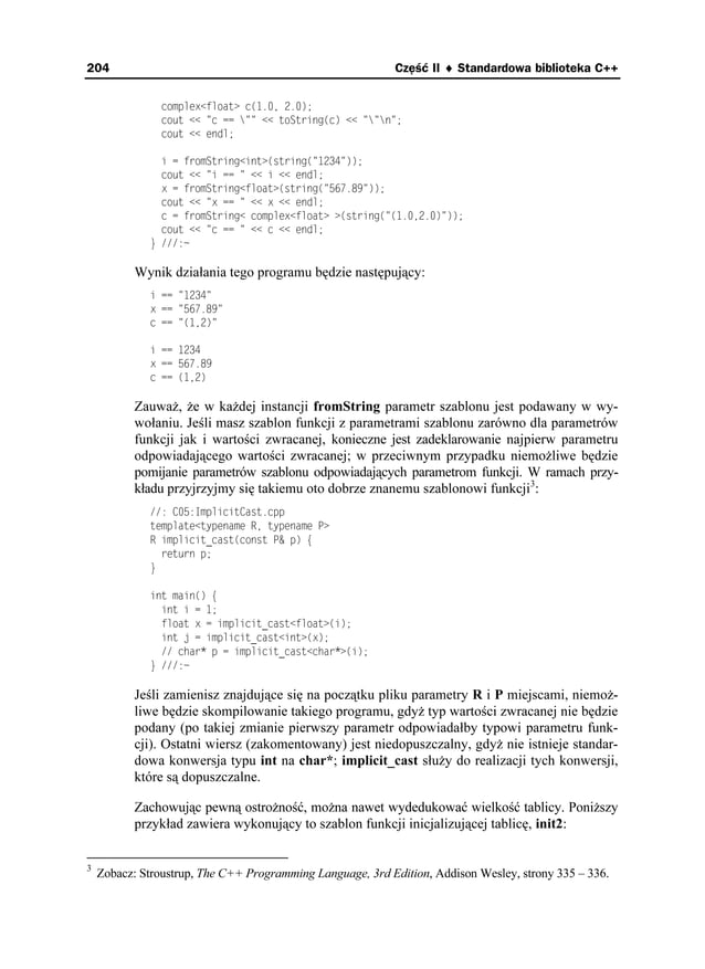 Thinking in C++. Edycja polska. Tom 2 | PDF