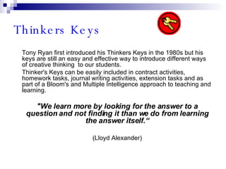 Thinking Skills Presentation | PPT