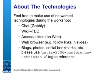 Thinking The Unthinkable: Introduction | PPT