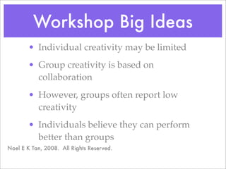 Thinking Together: Thinking Styles and Group Creativity | PPT