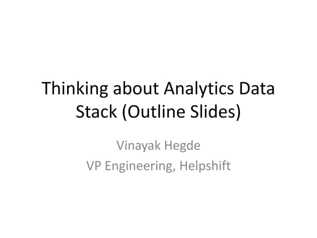How to build a data stack from scratch | PDF | Computer Software and Applications | Computing