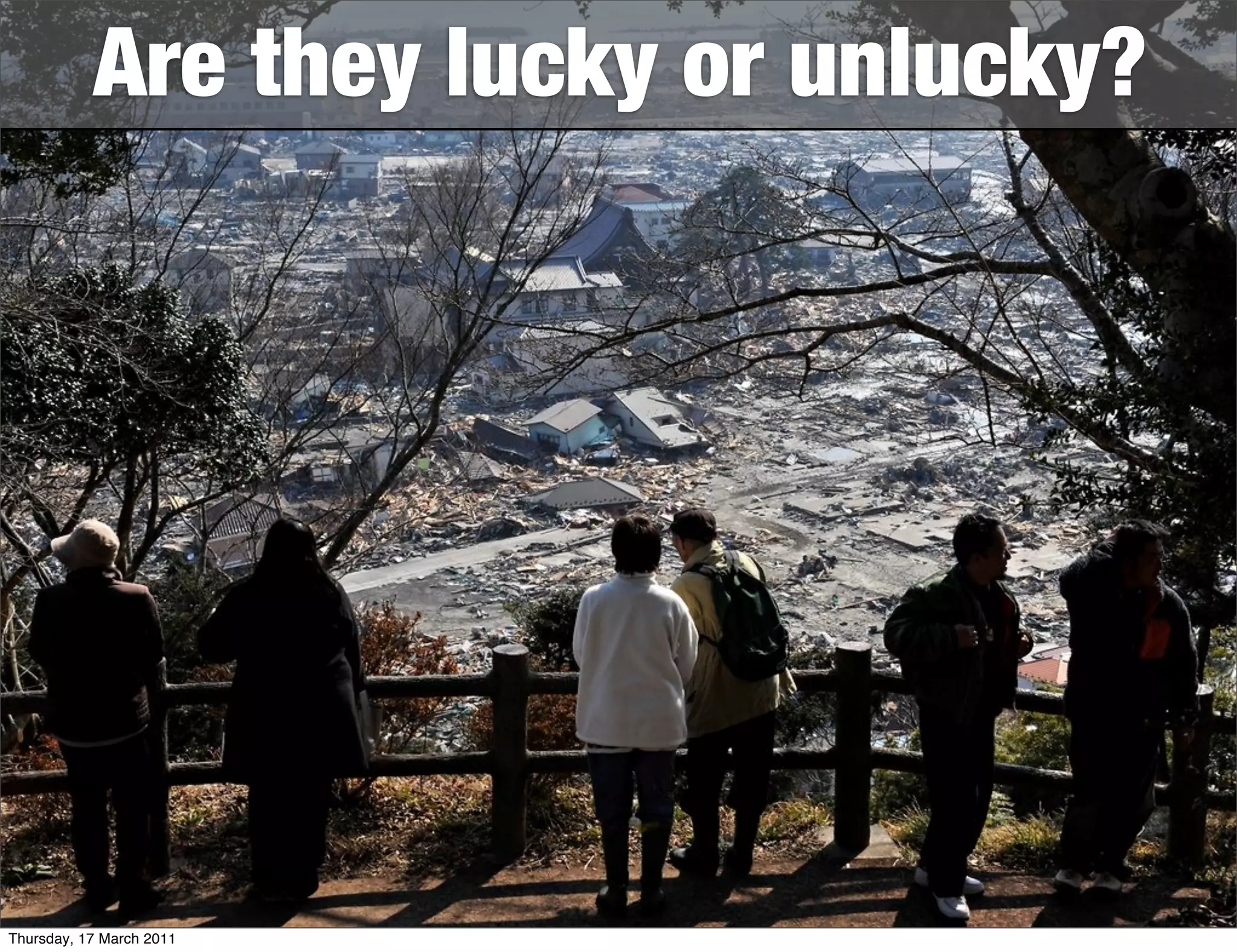 Thinking about disasters | PPT