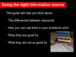 Thinking about resources and how to use them | PPT
