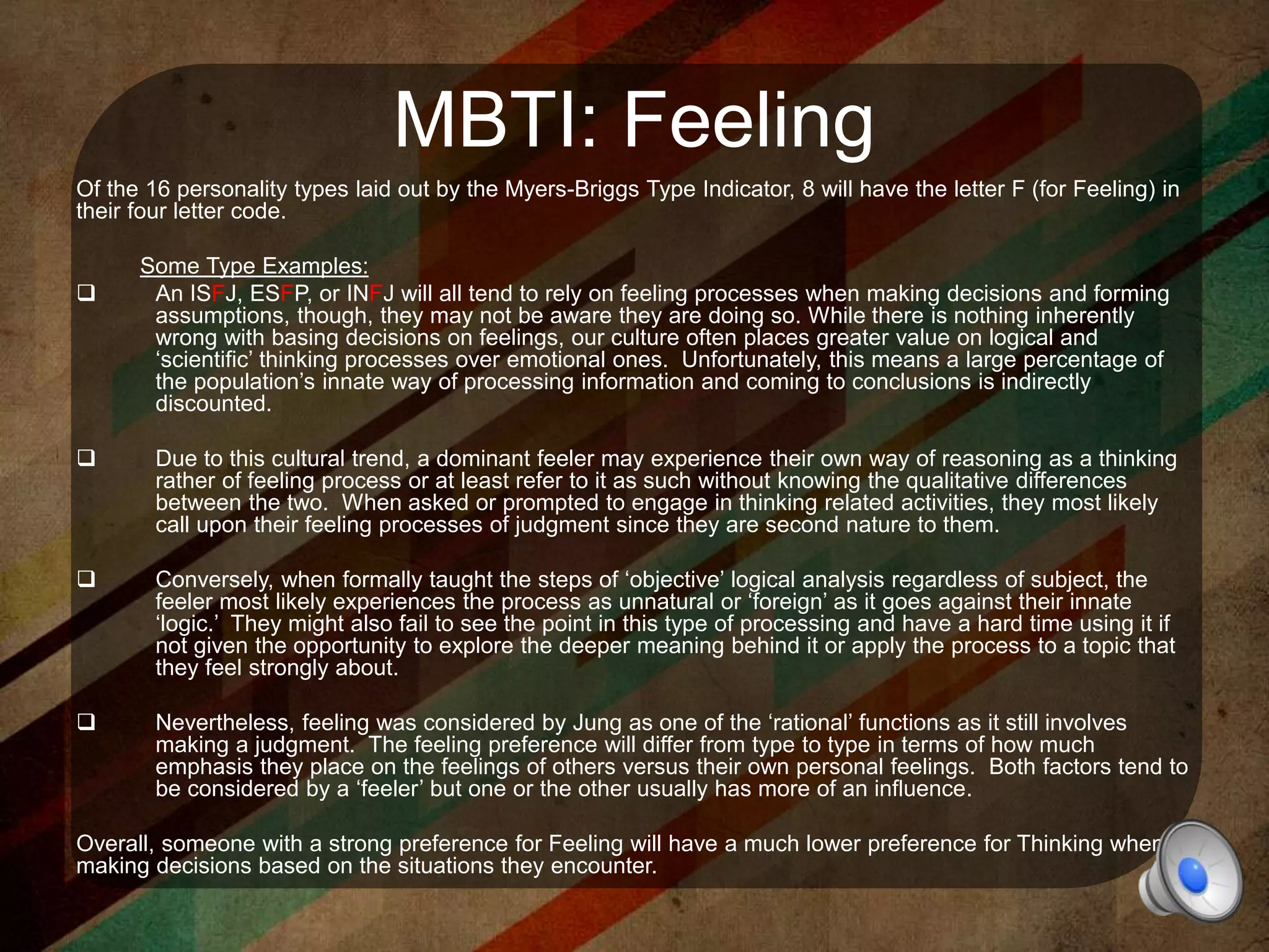 Thinking and Feeling | PPTX