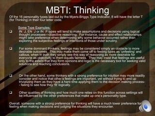 Thinking and Feeling | PPTX