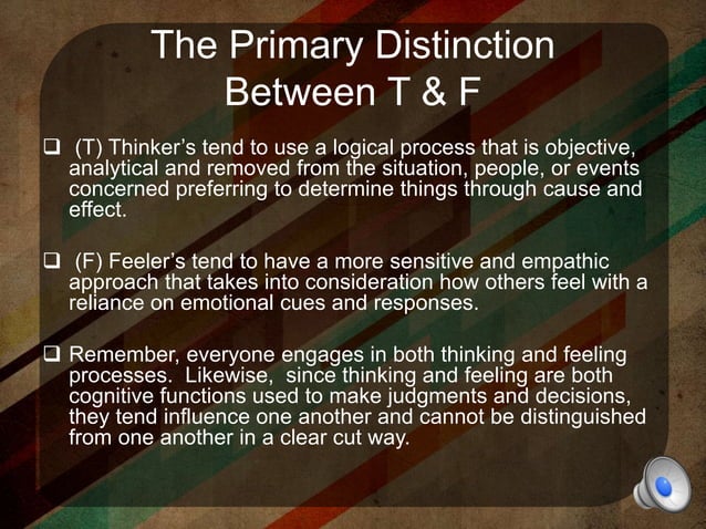 Thinking and Feeling | PPTX | Science