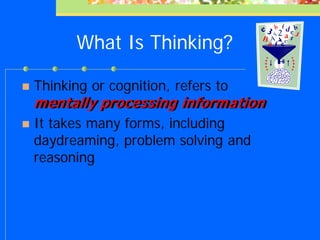 Thinking and reasoning | PDF