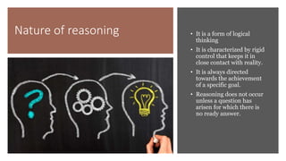 Thinking and reasoning | PPTX | Science