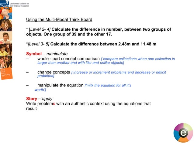 Thinking and working mathematically | PPT