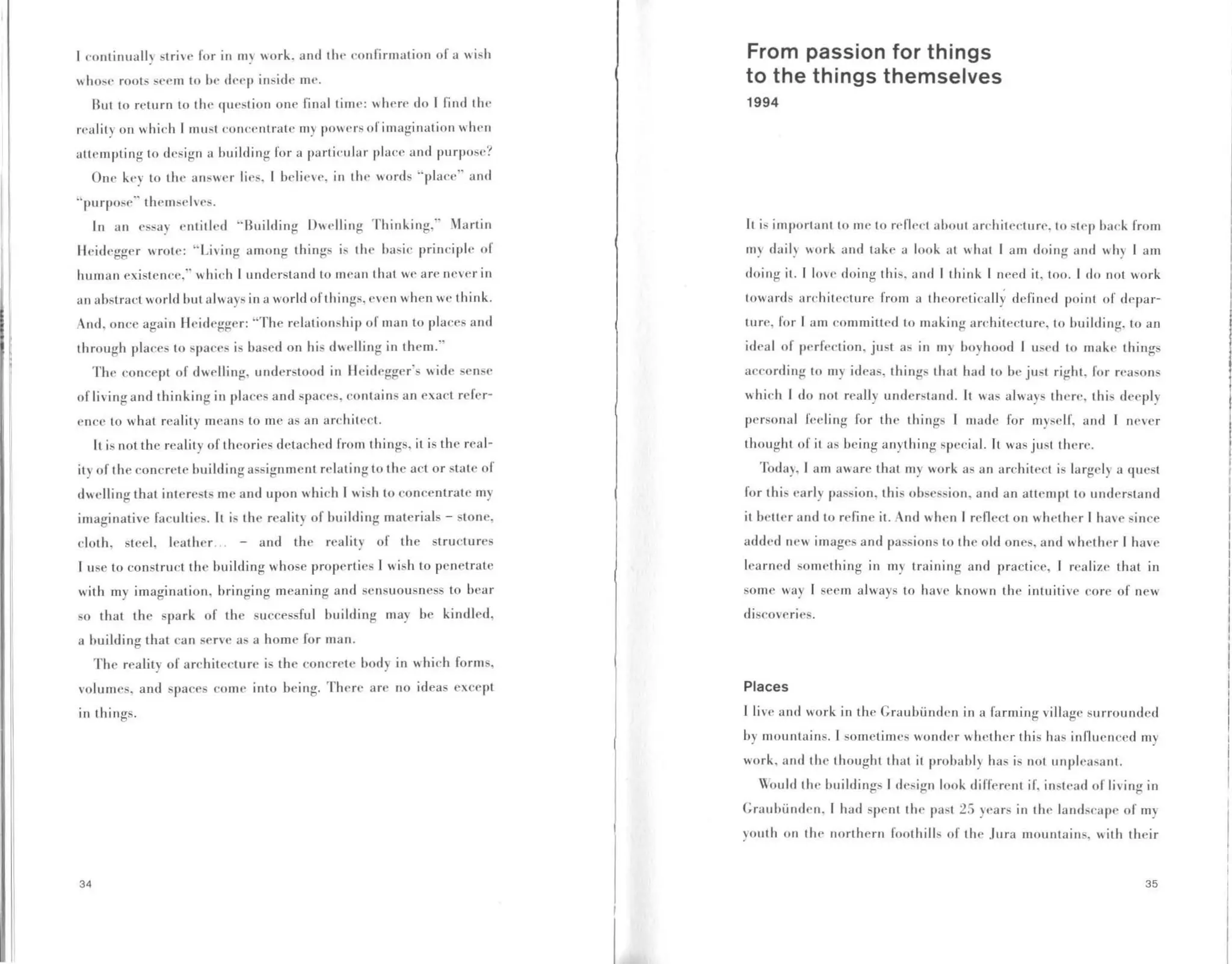 Thinking Architecture by Peter Zumthor ebook | PDF