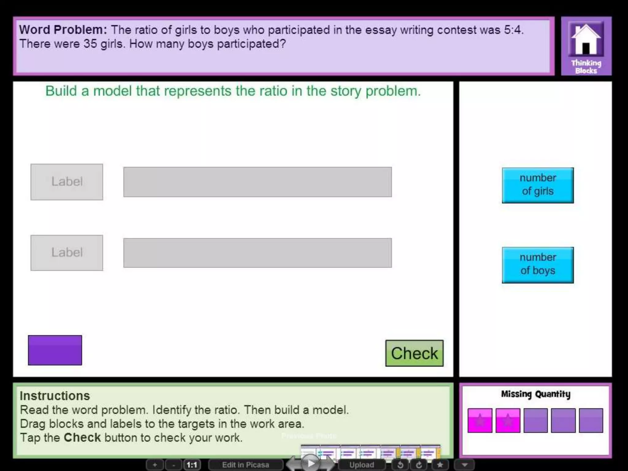 Thinking blocks | PPTX