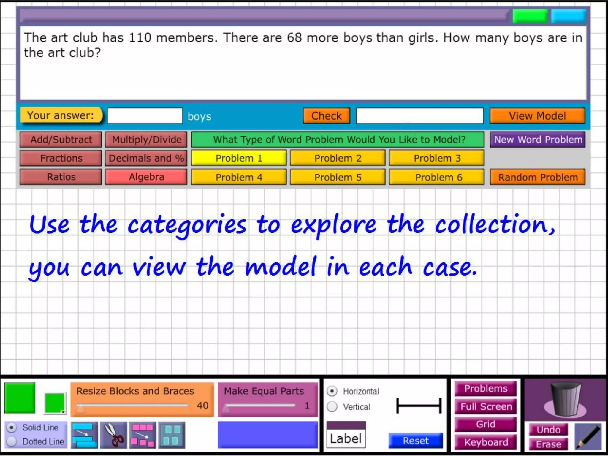 Thinking Blocks modeling tool | PPTX