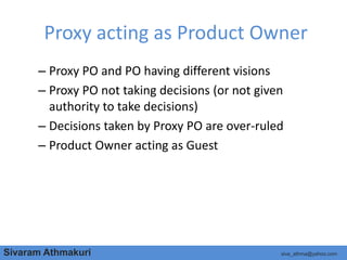 Thinking & customizing agile | PPT