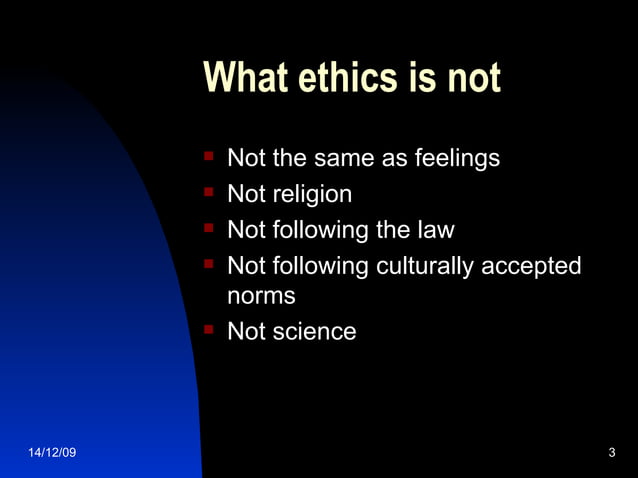 Thinking Ethically | PPT