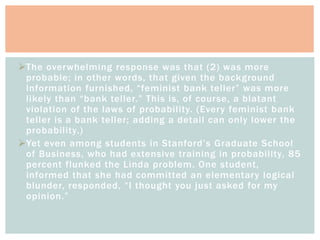 Thinking fast and slow | PPTX