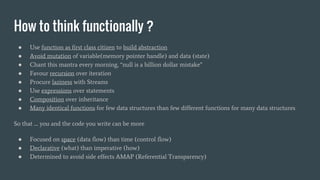 Thinking Functionally | PDF | Web Development | Internet